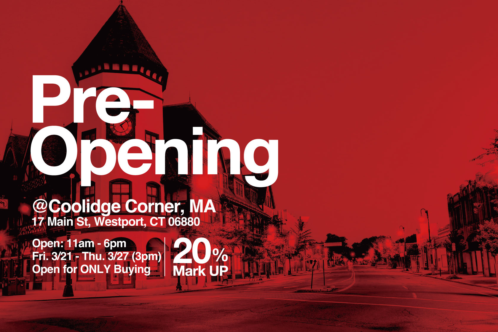 Coolidge Corner Pre Opening | 2nd Street