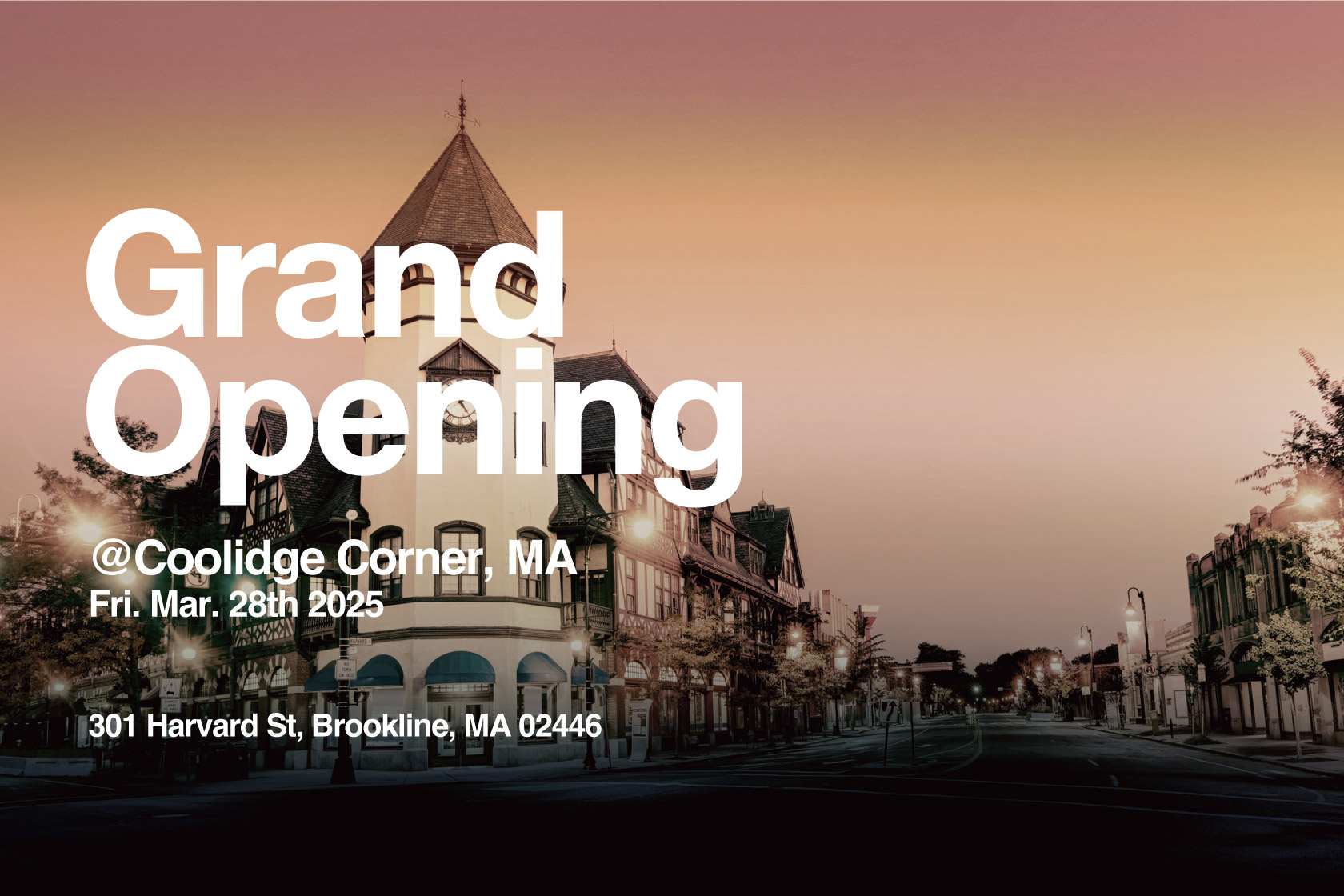 Coolidge Corner Grand Opening | 2nd Street