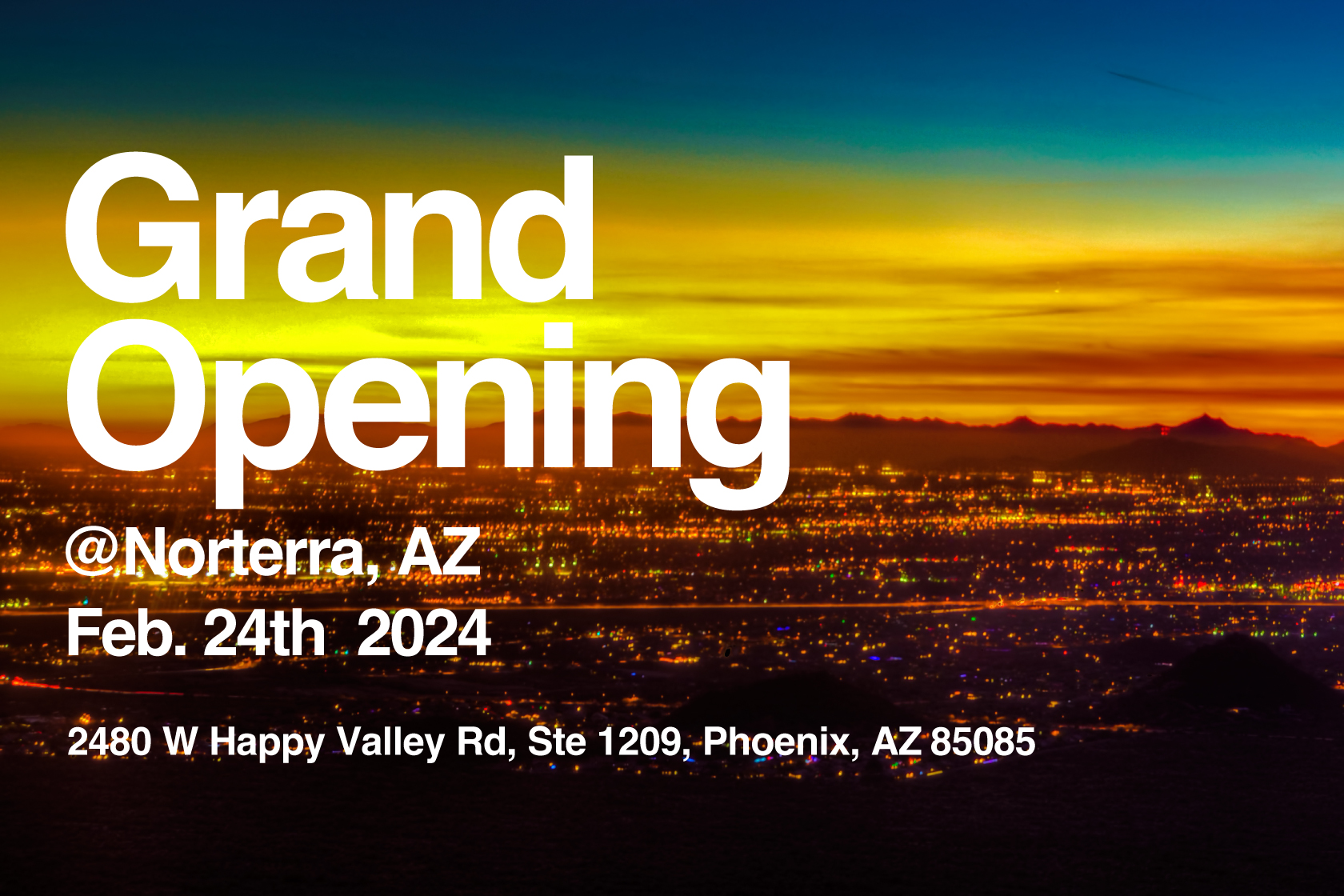 Norterra, AZ Grand Opening | 2nd Street